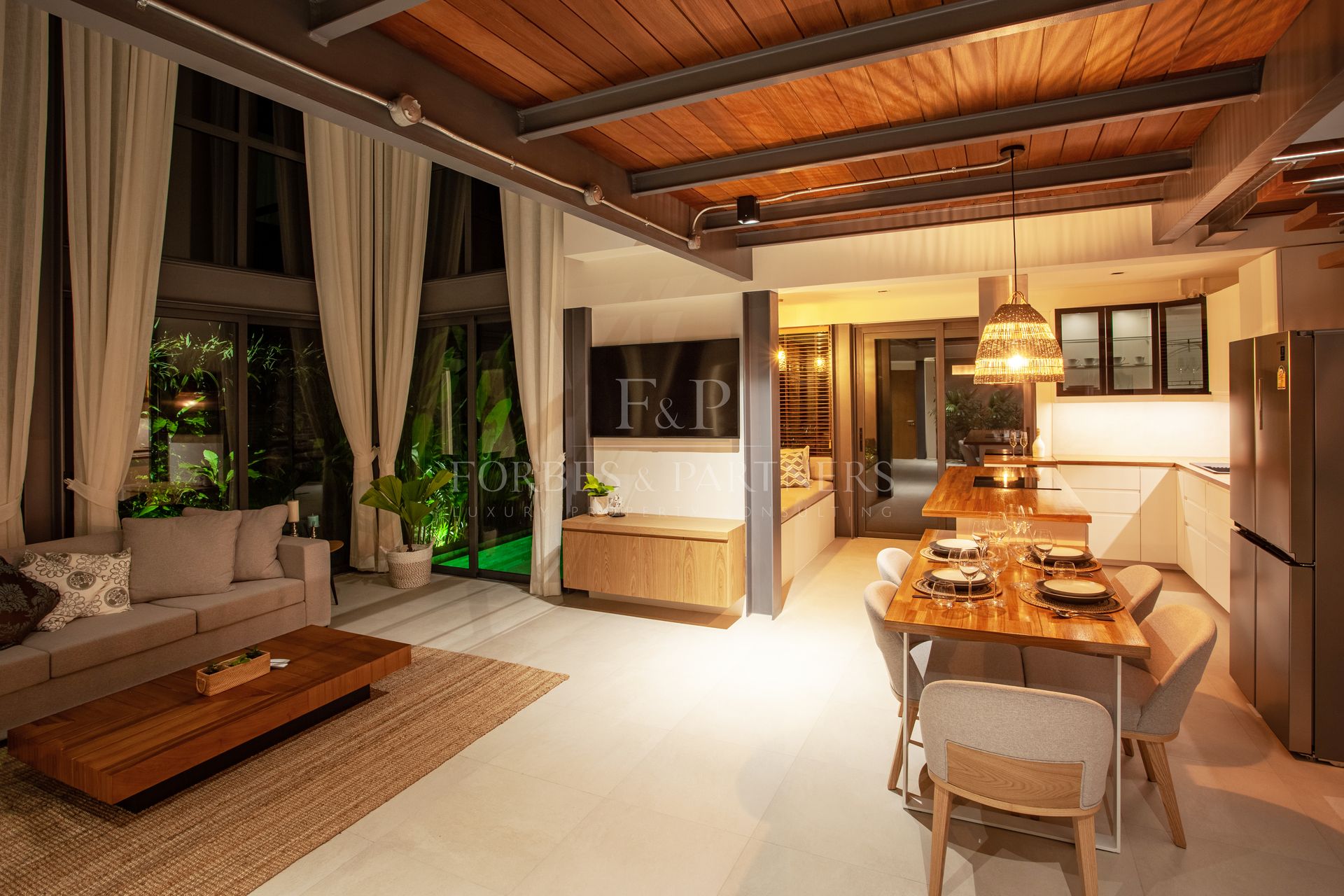 LOFT STYLE LIVING DESIGN AND MODERN TROPICAL POOL 2-BED VILLAS - Forbes ...