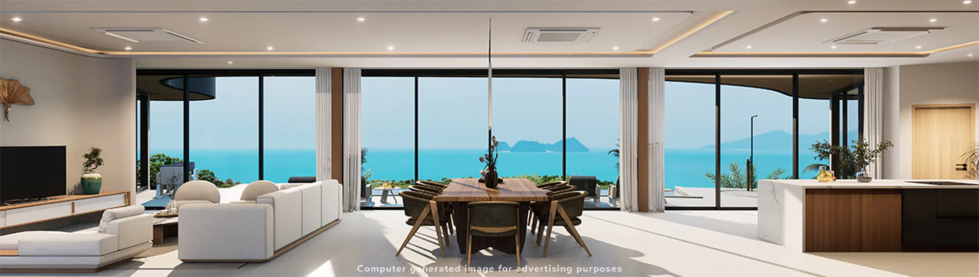 Exclusive Two to Five Bedroom Tropical Villas with Sea Views and ...