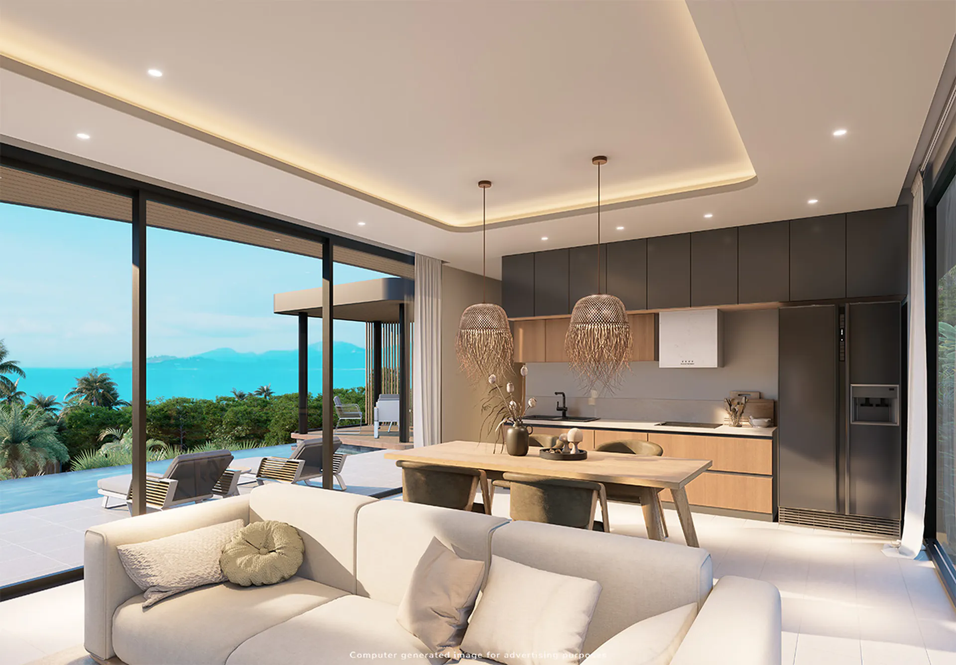 Exclusive Two to Five Bedroom Tropical Villas with Sea Views and ...