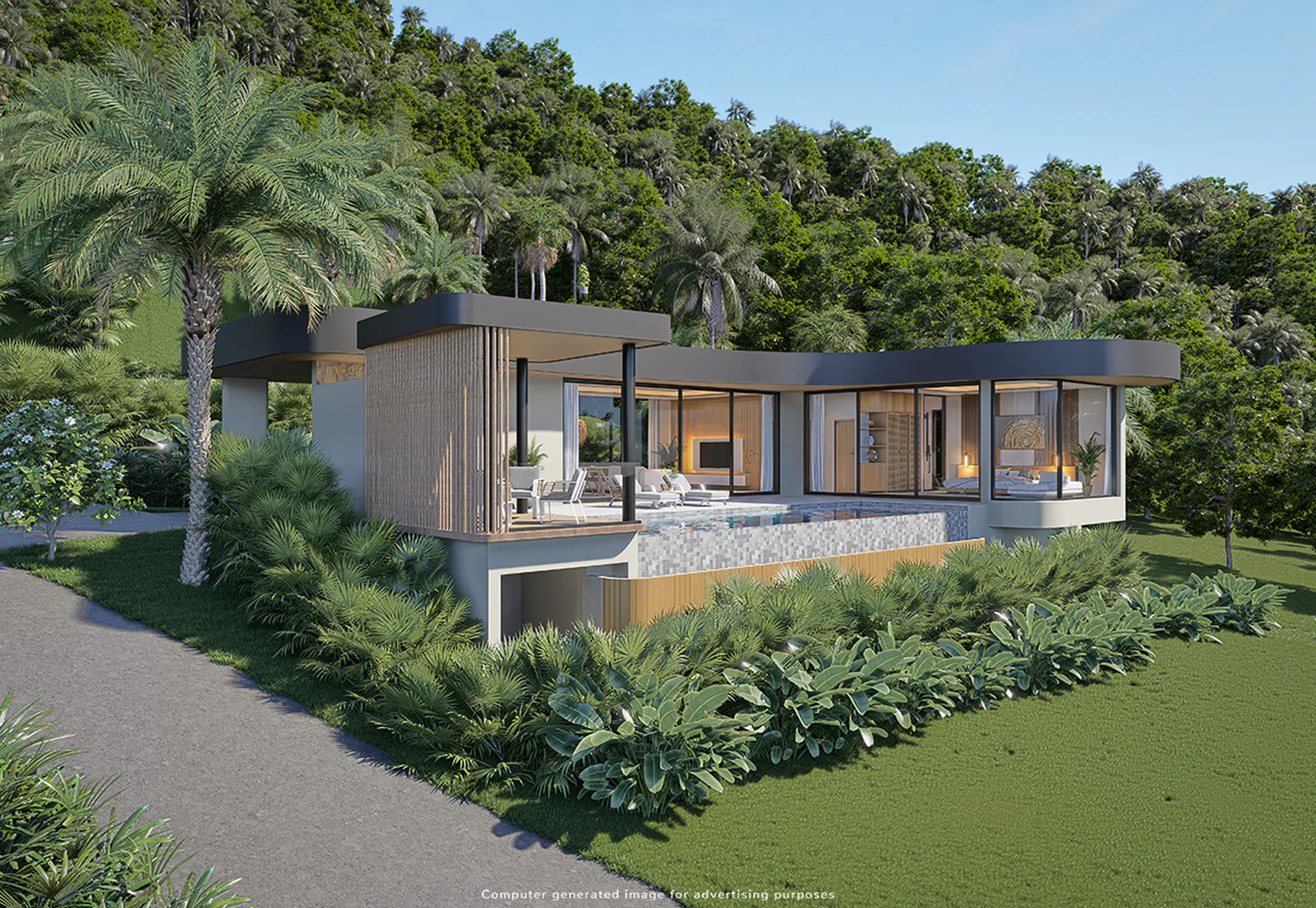 Exclusive Two to Five Bedroom Tropical Villas with Sea Views and ...