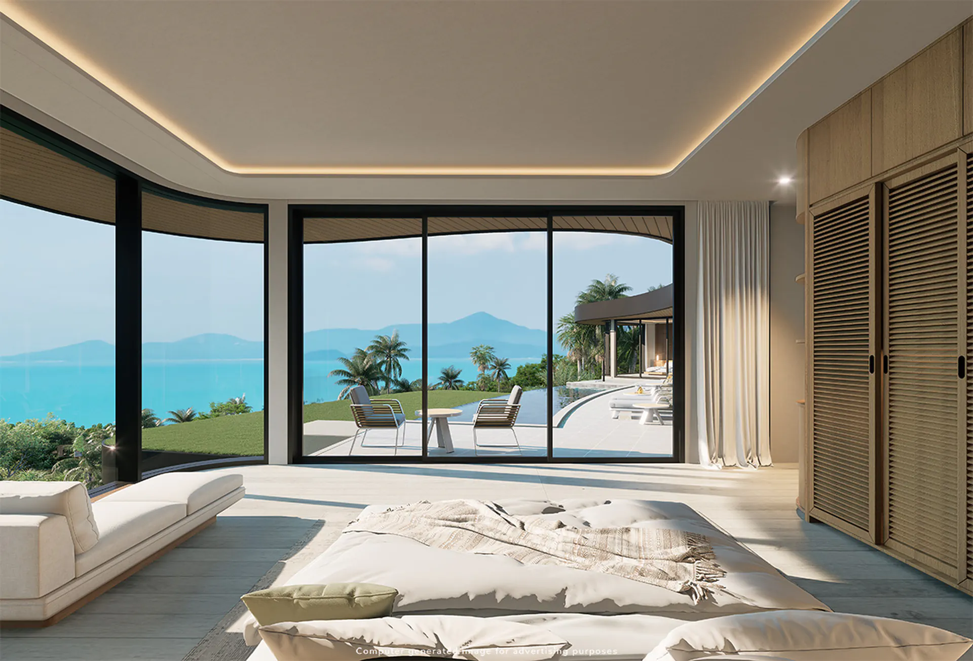 Exclusive Two to Five Bedroom Tropical Villas with Sea Views and ...