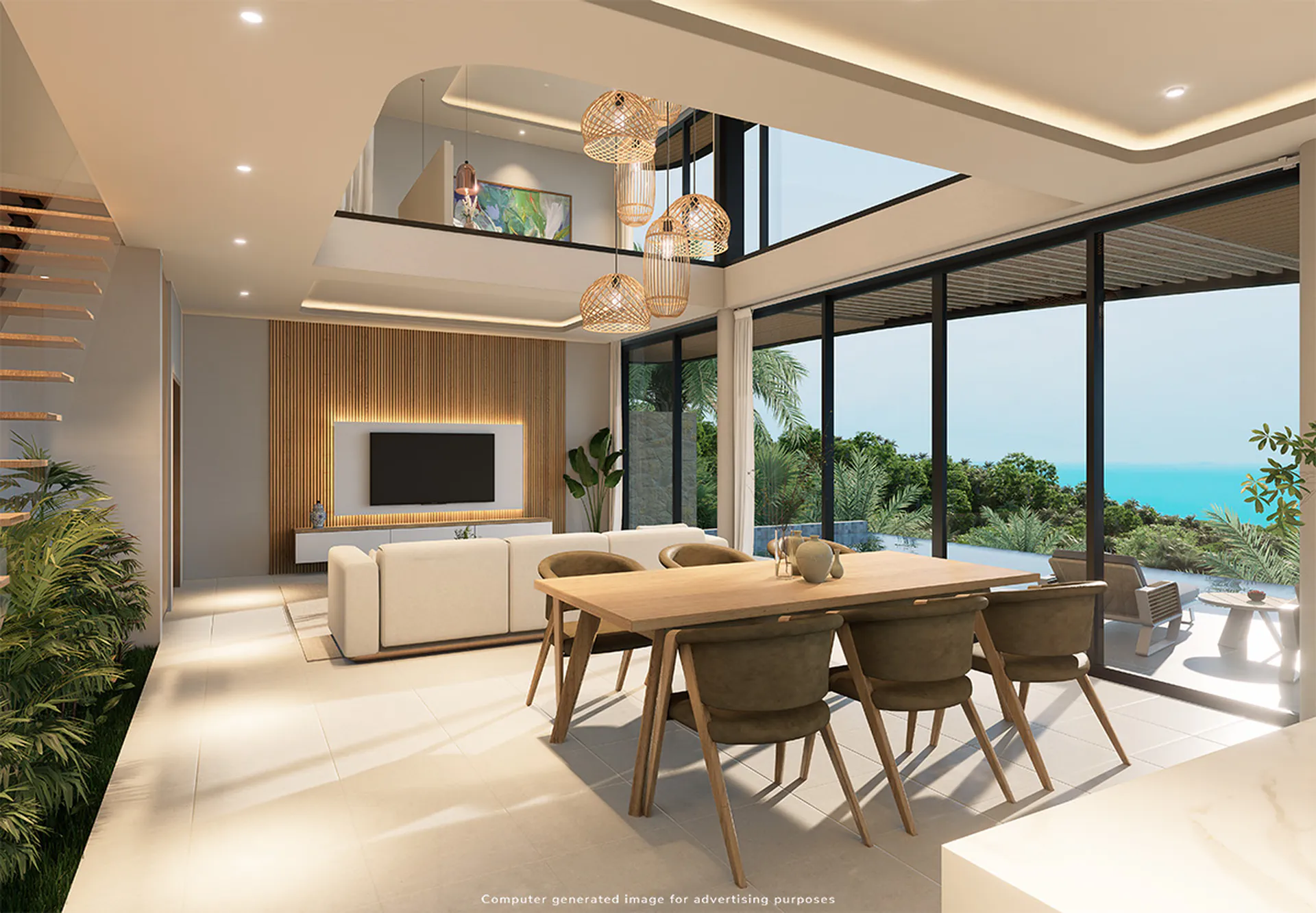 Exclusive Two to Five Bedroom Tropical Villas with Sea Views and ...
