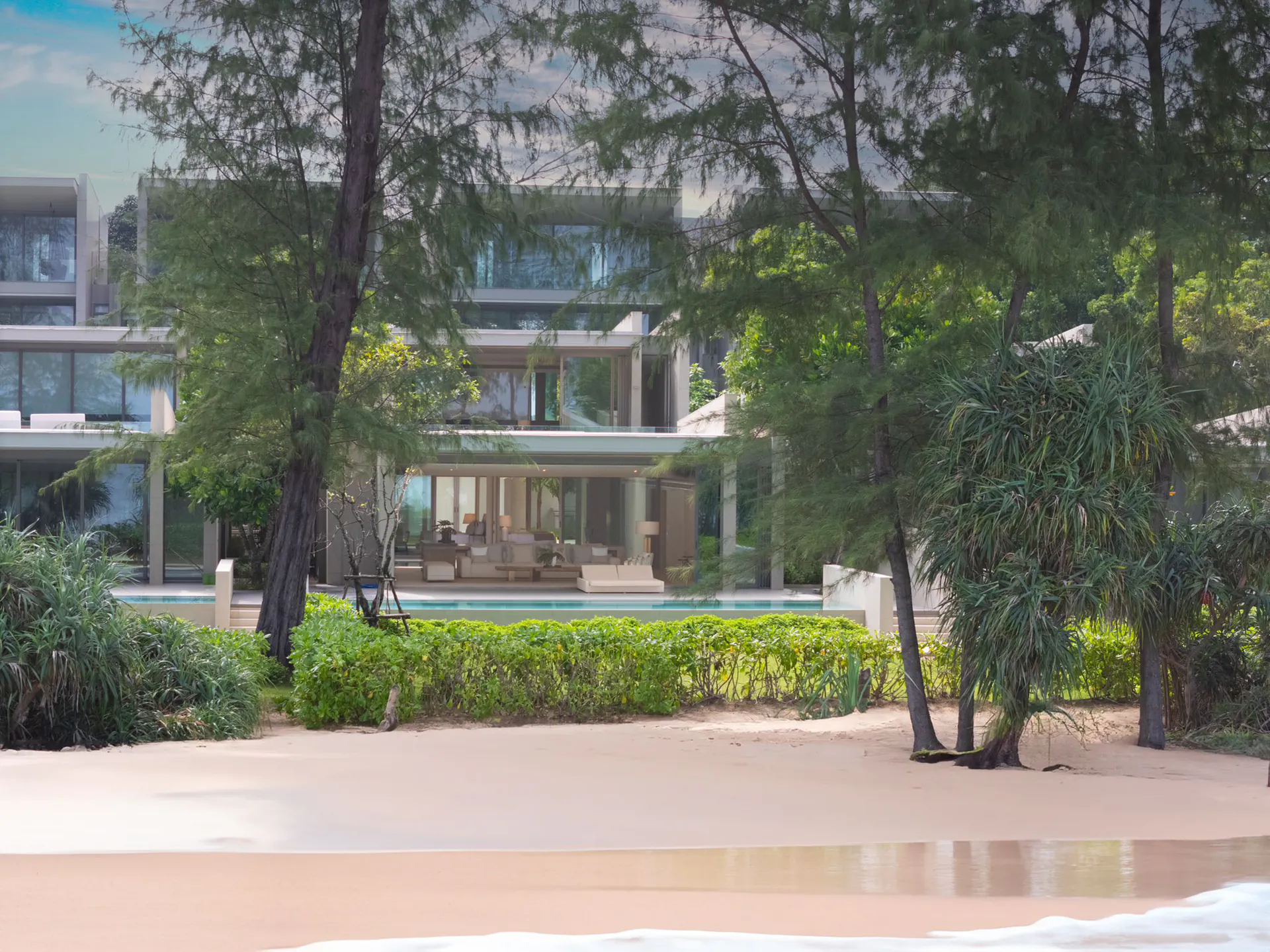 Premium 3-Bedroom Beachfront Villa for Sale on Natai Beach with Direct ...