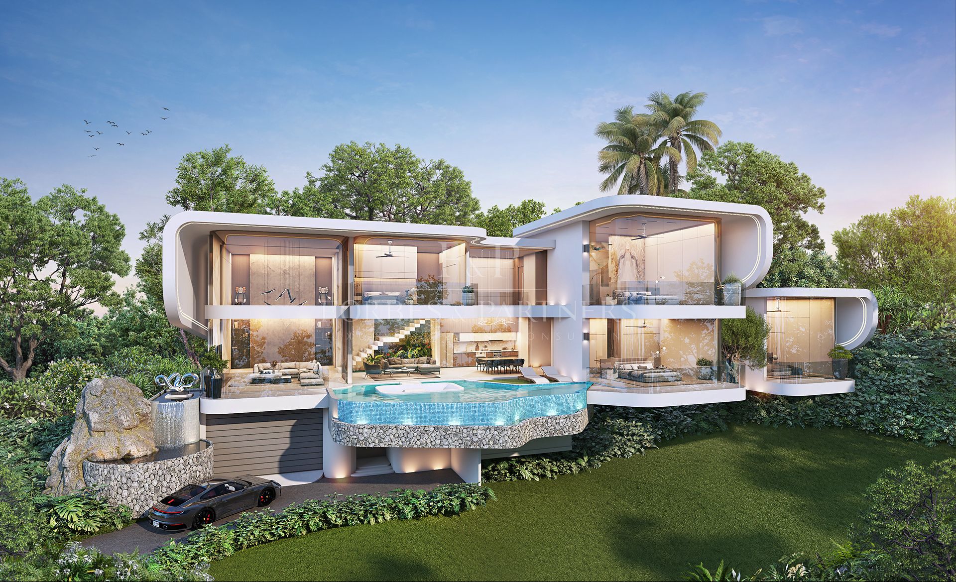 Modern Villa Off-Plan with nice Sea View - Forbes & Partners